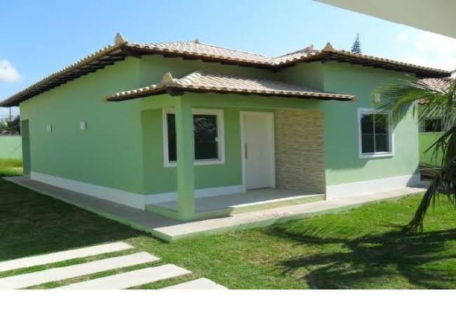 Casas rurales de color verde - CASAS RURALES