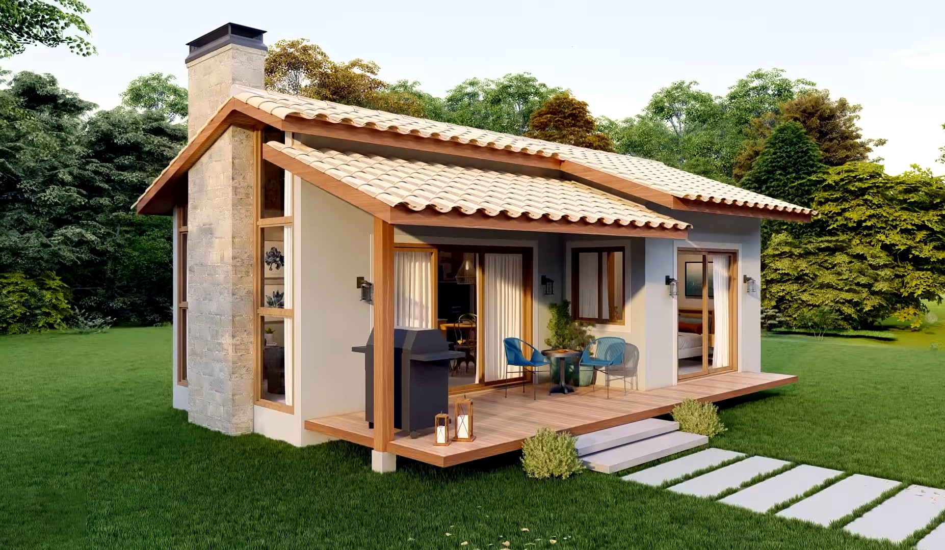 Diseos De Casas Pequeas Y Bonitas